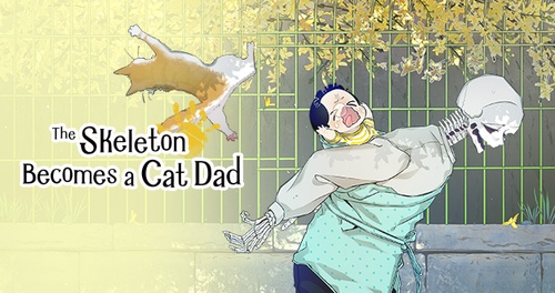 Read Episode 2 - The Skeleton Becomes a Cat Dad | Tappytoon